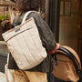 Rae Eco Changing Backpack with Mat - Taupe Convenience