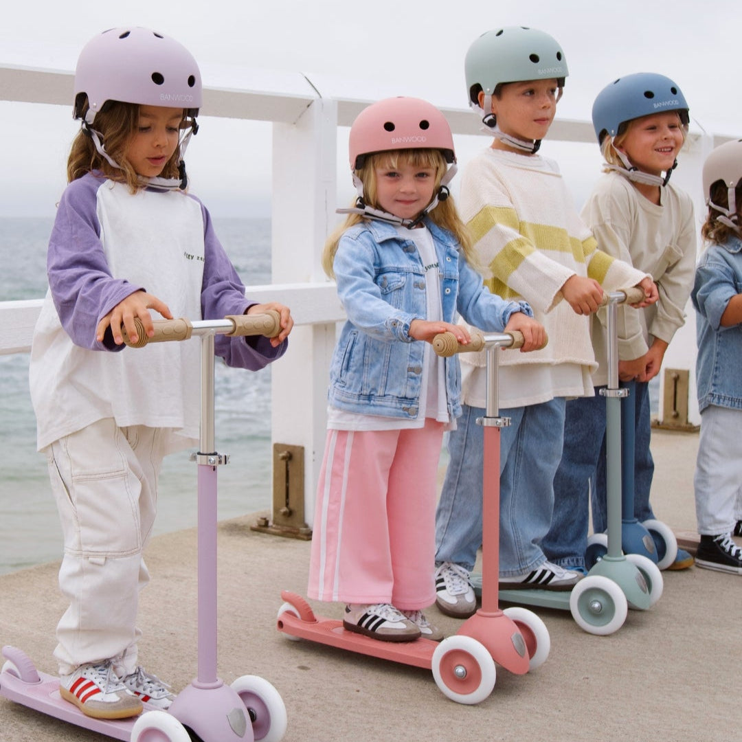 Banwood Eco Bike Helmet (Raspberry)