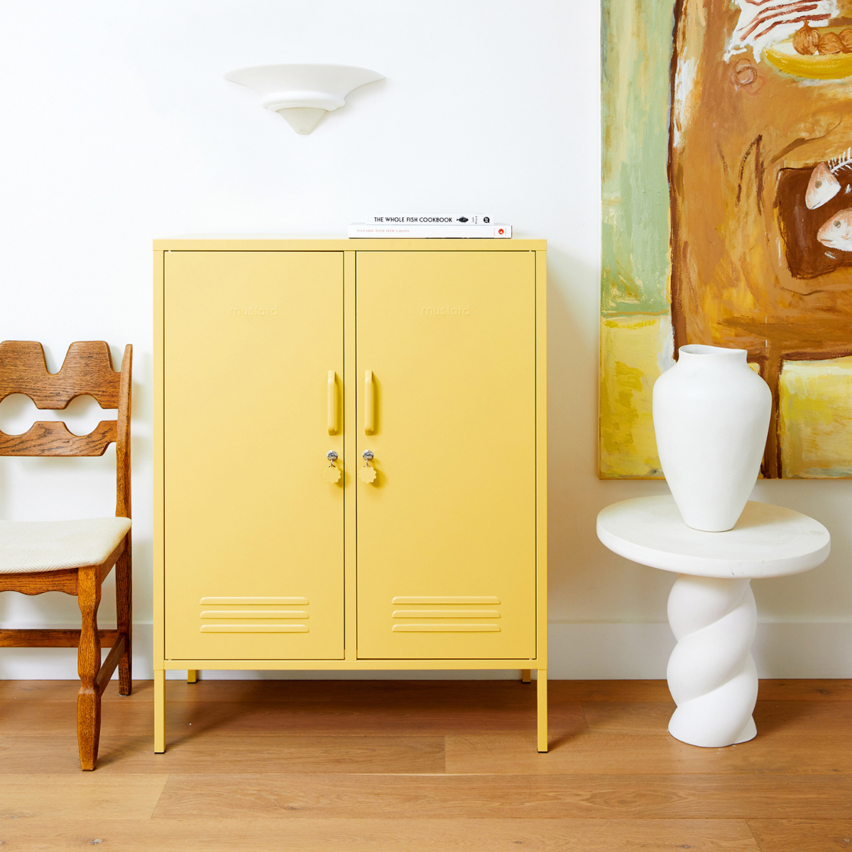 Mustard cabinet store