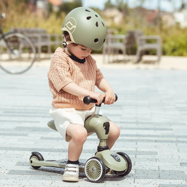 Scoot & Ride Highway Kick 1-Scooter and Pushbike All-in-One