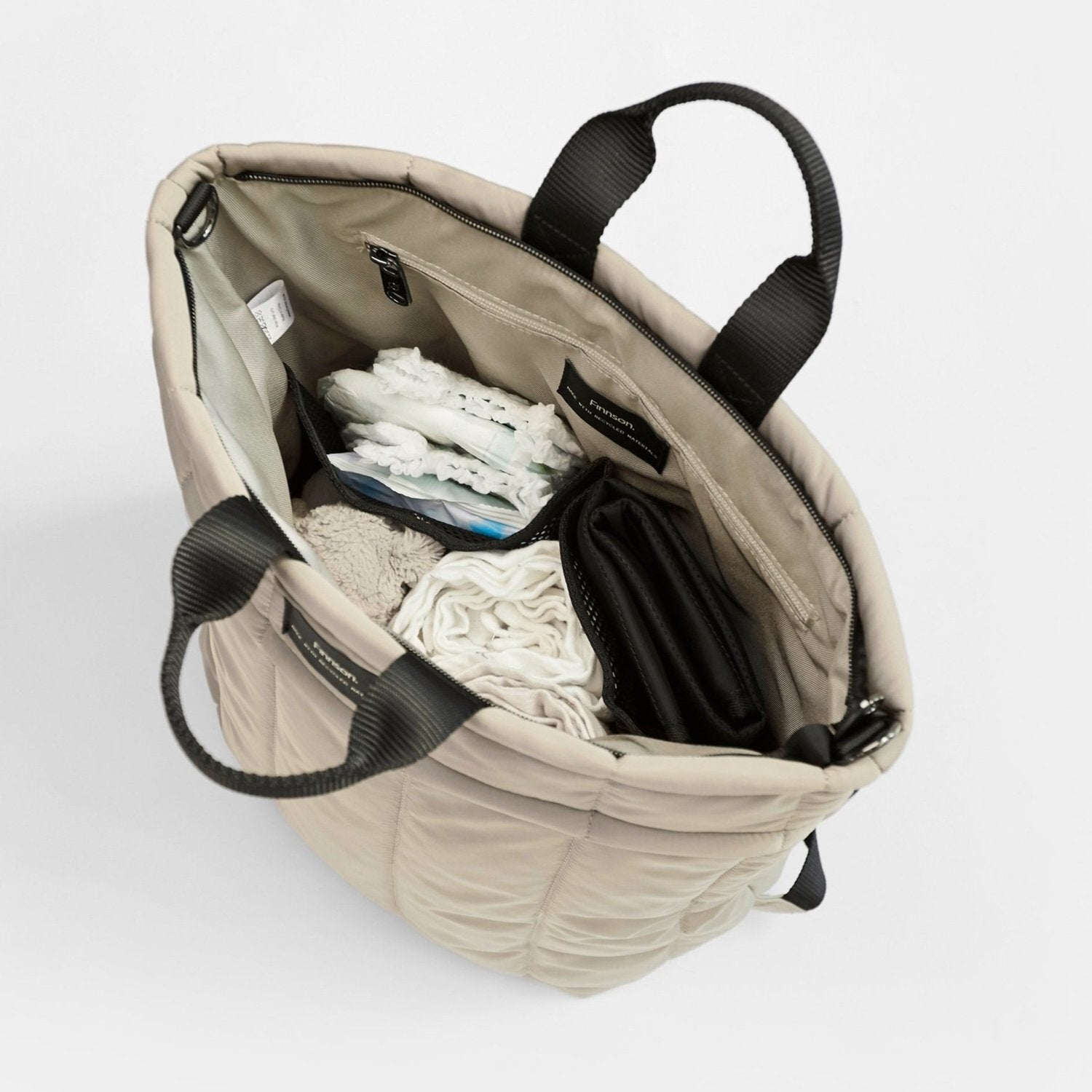 Rae Eco Changing Backpack with Mat - Taupe Convenience