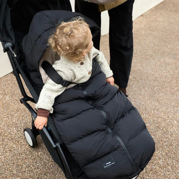 Alma Eco Universal Quilted Foot Muff (Black) Finnson