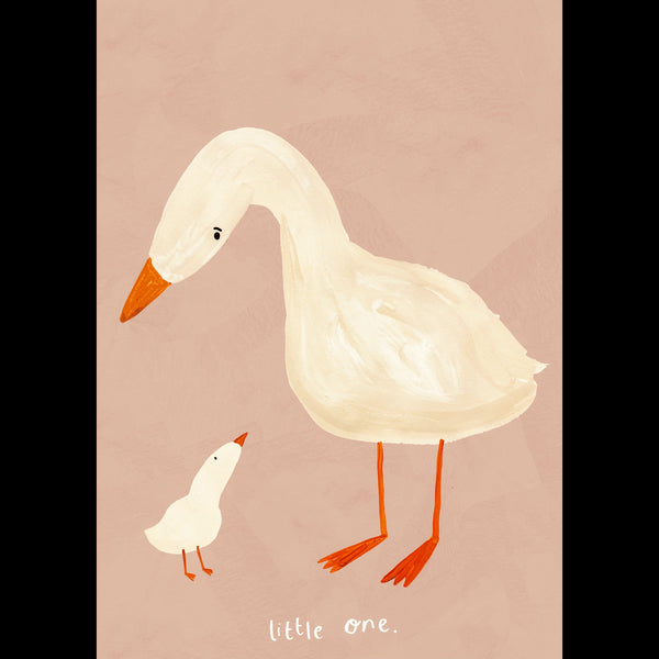 'Little One' Hand Painted Art Print - Yaya Studio