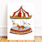 'Carousel' Hand Painted Art Print - Yaya Studio