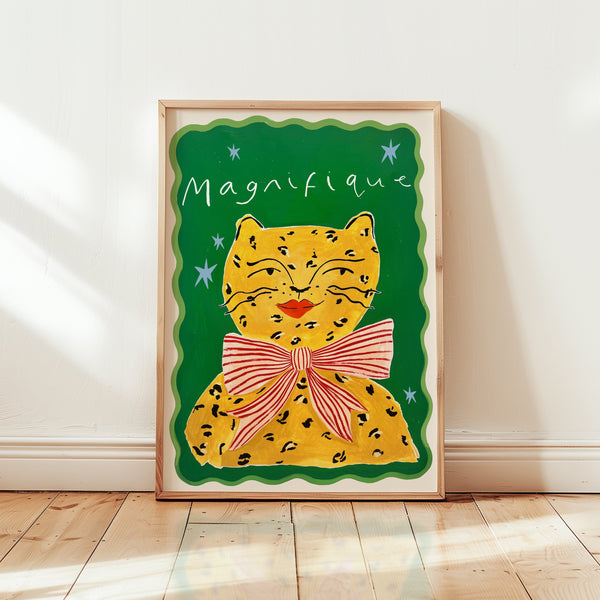'Magnifique' Hand Painted Art Print - Yaya Studio