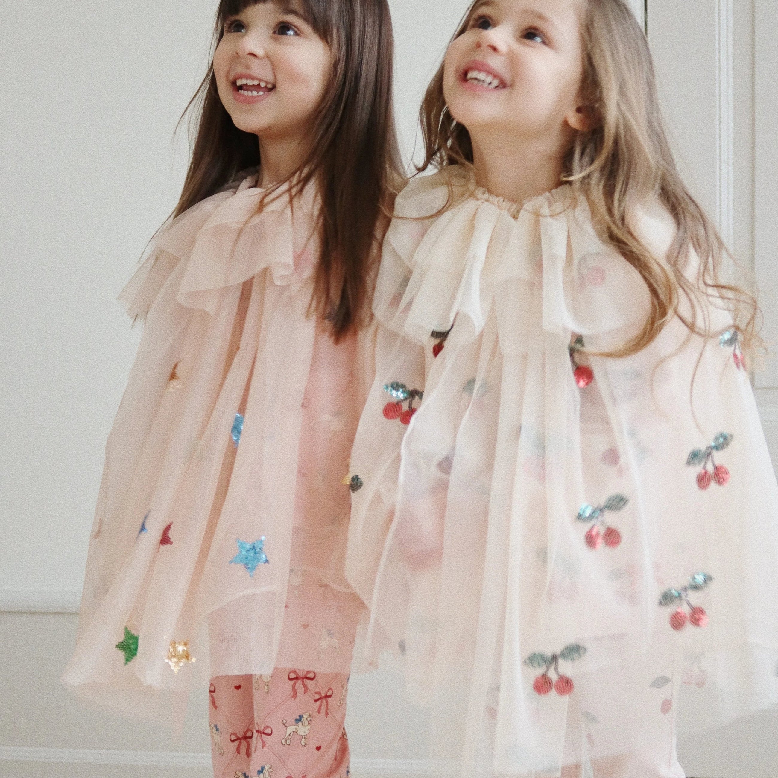 Cherry Cape & Glitter Shoes Costume Set - Fun & Fancy